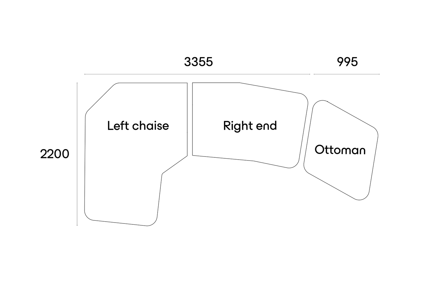 Locus comfortable modular lounge | Made in Australia by E9 Design ...